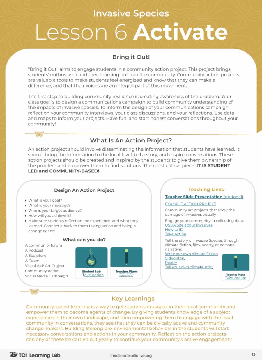 Learning Lab – The Climate Initiative
